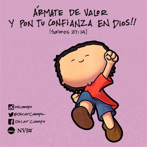 La Biblia Pon Tu Esperanza En El Señor Ten Valor Cobra ánimo ¡pon