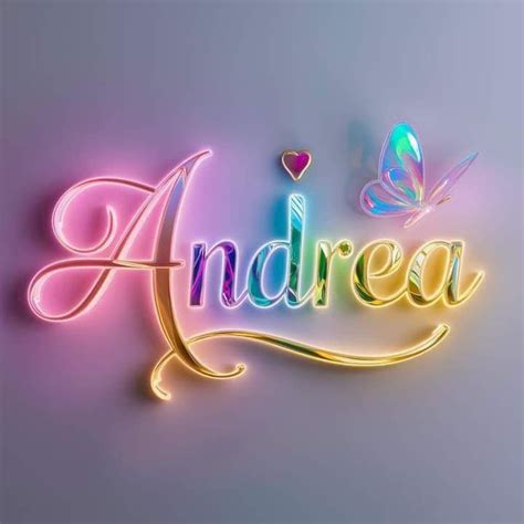 Nombre Andrea Para Imprimir