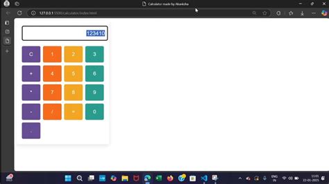 How To Create A Calulator Project With The Help Of Html Css And Js Calculator Html Css