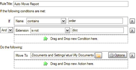 Auto Move Files Based On Name