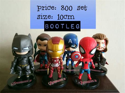 Chibi Marvel Set Repriced Hobbies And Toys Toys And Games On Carousell