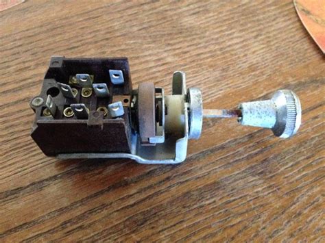 For Sale Headlight Switch And Bezel And Pull 66 Dart Early A For