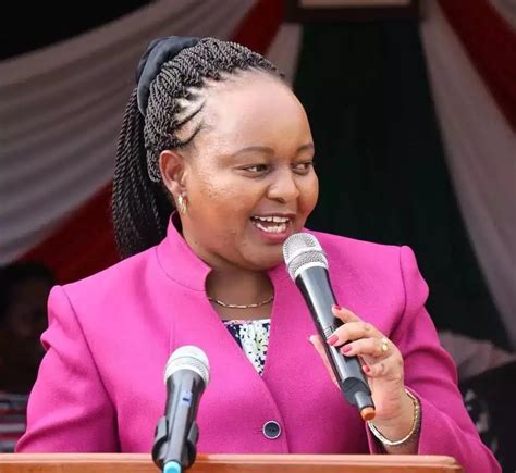 We Dont Want Tribal Politics In Mt Kenya Waiguru Ke