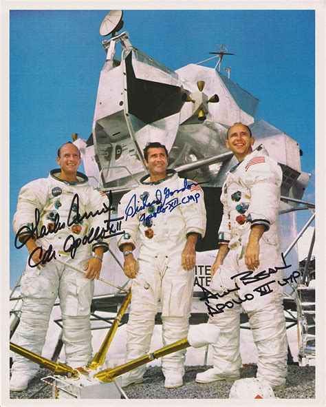 Apollo 12 Crew Signed Litho