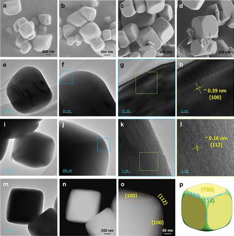 SEM Graph Of NaClSTO Al A B And SrCl2STO Al C D TEM And HRTEM