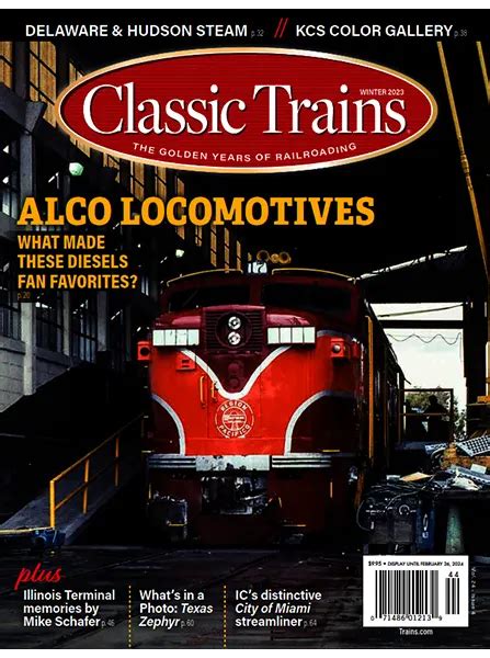 Classic Trains Winter 2023 Free Magazines Pdf