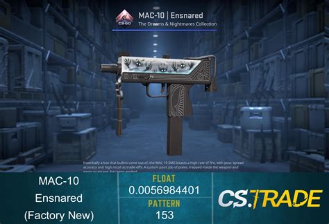Mac 10 Ensnared ⭐️ Cs2 Skin