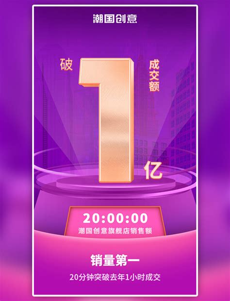 618年中大促销售量战报海报海报模板下载 千库网