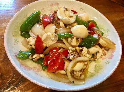 【爆炒墨鱼仔图片】汉溪沙下厨房