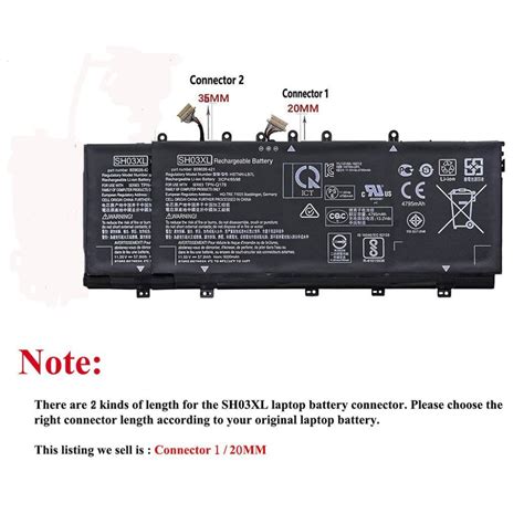 Original Bateria HP SH03XL 57 8Wh 5013mAh