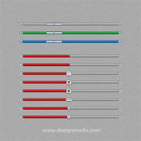 How To Create A Ui Sliders Set In Photoshop Artofit
