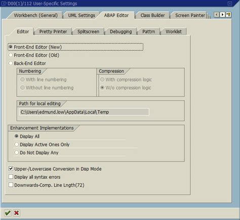 solved predictive text in abap editor se38 sap community