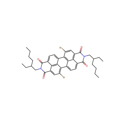 N N Bis 2 Ethylhexyloxy 1 7 Dibromo 3 4 9 10 Perylene Diimide