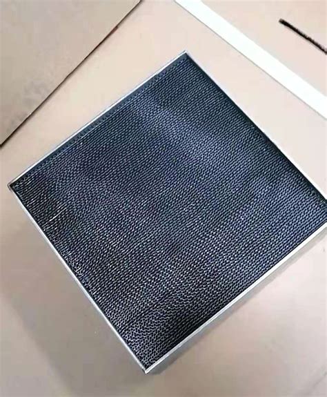 Metallic Monolith Structure Honeycomb Catalyst Carrier Square 250cspi
