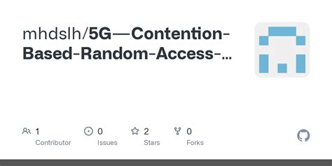 Github Mhdslh 5g Contention Based Random Access Procedure