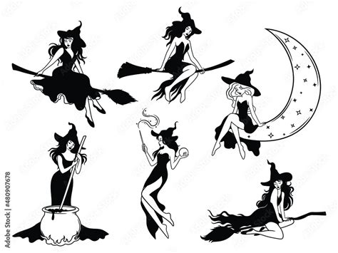Sexy Witch Silhouette
