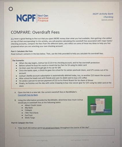 Ngpf Next Gen Personal Finance Ngpf Activity Bank Check Math