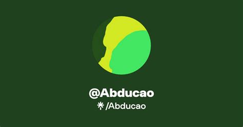 Abducao Linktree