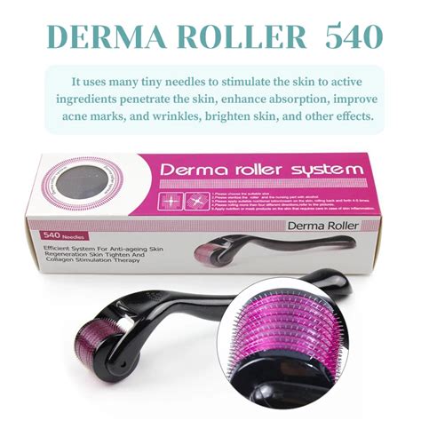 Derma Roller For Hair And Beard Growth Face Skin Care Excel Store