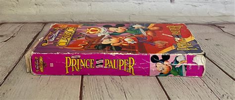 Walt Disney Mini Classics The Prince And The Pauper Vhs Rated G Run