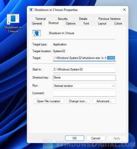 How To Set Shutdown Timer In Windows