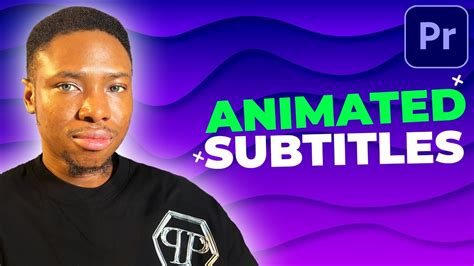 How To Add Animated Captions In Premiere Pro YouTube