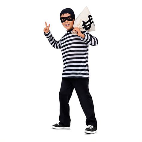 Disfraz De LadrÓn De Bancos Infantil Tienda De Disfraces Online