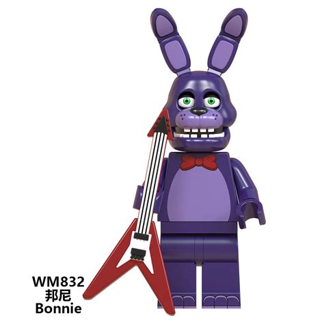 Game Five Nights At Freddys Bonnie Wm832 Minifigures Brixtoy