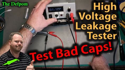 Capacitor Leakage Tester Circuit Diagram