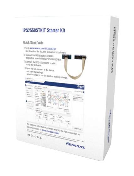 Ips2550stkit Renesas Evaluation Board Inductive Position Sensor