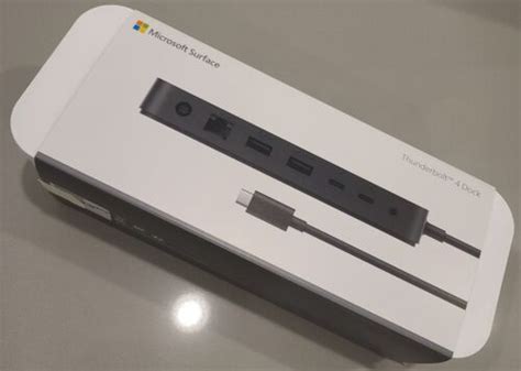 Microsoft Surface Tb4 Docking Station T8i 00001 Black Ebay