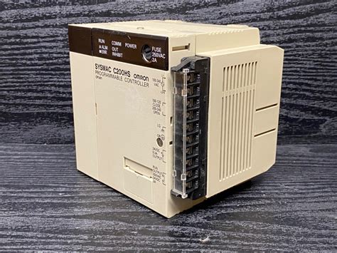 Omron C200hs Cpu01 E Plc Sysmac C200hs Programmable Controller Cpu