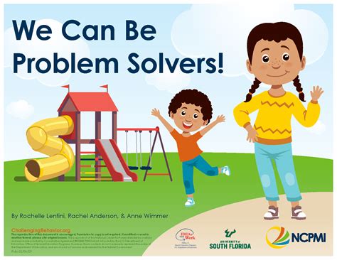 We Can Be Problem Solvers National Center For Pyramid Model Innovations
