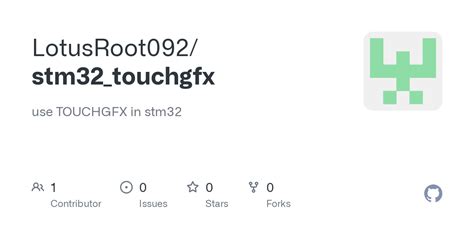 Github Lotusroot092stm32touchgfx Use Touchgfx In Stm32