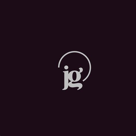 Jg Initials Logo Monogram 8257451 Vector Art At Vecteezy