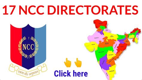 Ncc 17 Directorates 17 Directorates Of Ncc Ncc Class 1 Youtube