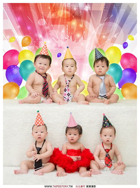 【寶寶團拍 生日派對】 我已經一歲囉 好高興來參加這個派對 台北童年 寶寶團拍。寶寶寫真。孕婦照。新生兒 Facebook