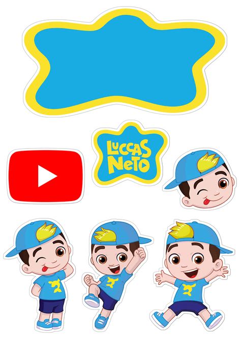 Topper De Bolo Lucas Neto Artofit