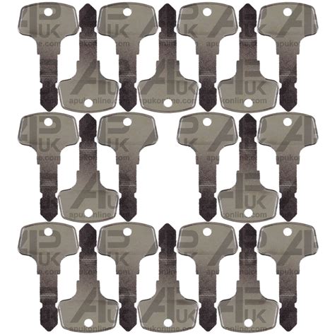 3x Ignition Key For Timberwolf Wood Chipper Kubota Tractor Agri Parts Uk