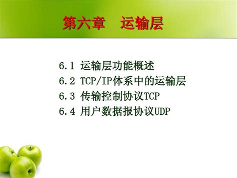 计算机网络课件 第六章 传输层word文档在线阅读与下载无忧文档