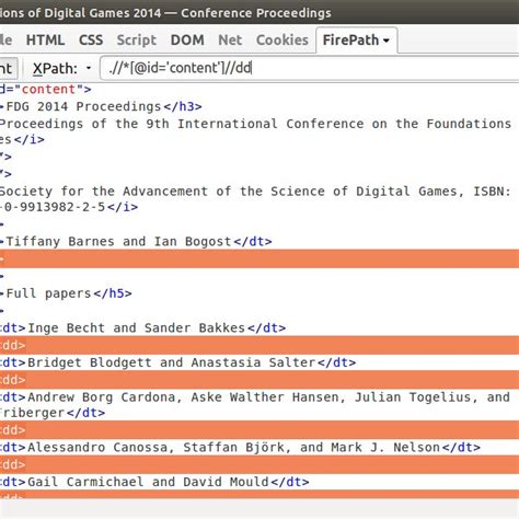5 A Node Set Selected By Xpath Idcontent Dd To Identify Download Scientific Diagram