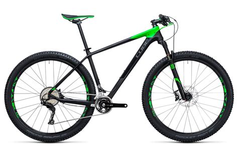 Test VTT Cube Reaction GTC Race 2X Carbon n green 2017 vélo XC Hardtail