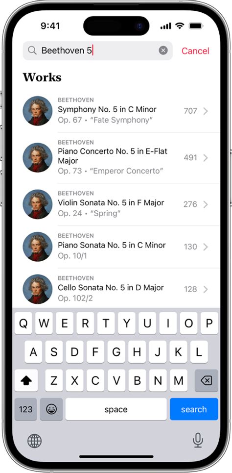 Buscar Música En Apple Music Classical Soporte Técnico De Apple Es