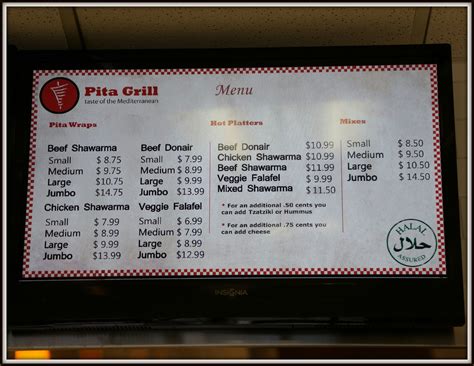 Pita Grill Restaurant Guides