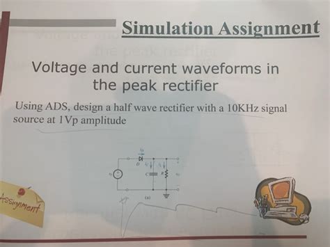Solved Simulation ASsignment Voltage And Current Waveforms Chegg Com