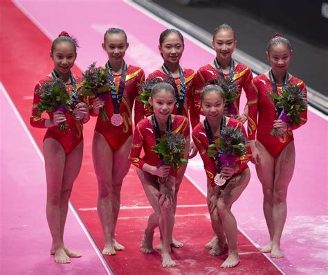 Chinas Women Take Silver At World Gymnastics Championships As They