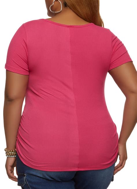 Plus Size Rhinestone Living My Best Life Tee