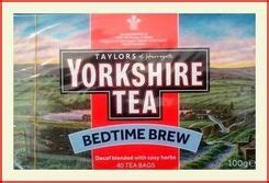 Herbata Bettys I Taylors Yorkshire Tea Bedtime Brew 40 Saszetek 100g