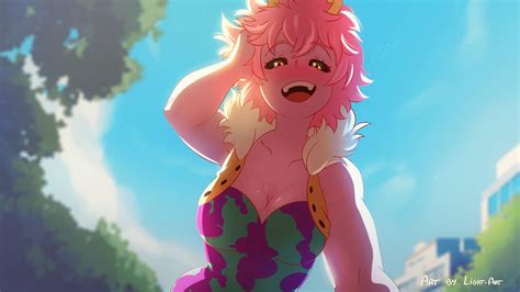 Mina Ashido Flirting By Light Art By Light262 On Deviantart