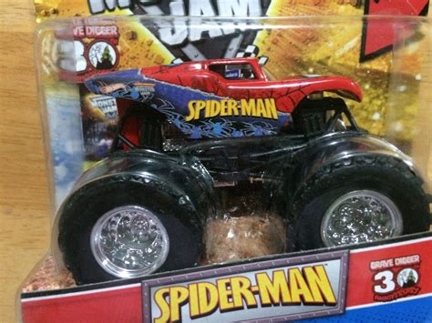 Hot Wheels Monster Jam Spiderman Hombre Araña 2010 Topps Mercado Libre